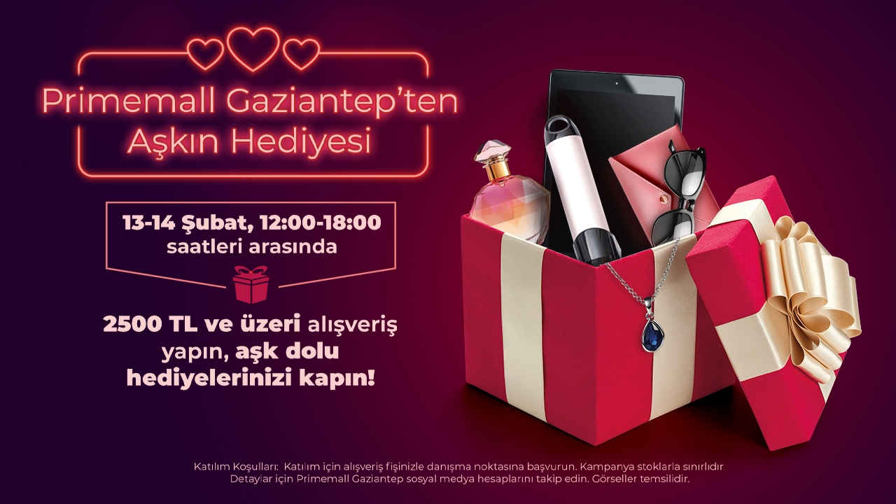 Primemall Gaziantep - Primall Gaziantep'den Aşkın Hikayesi